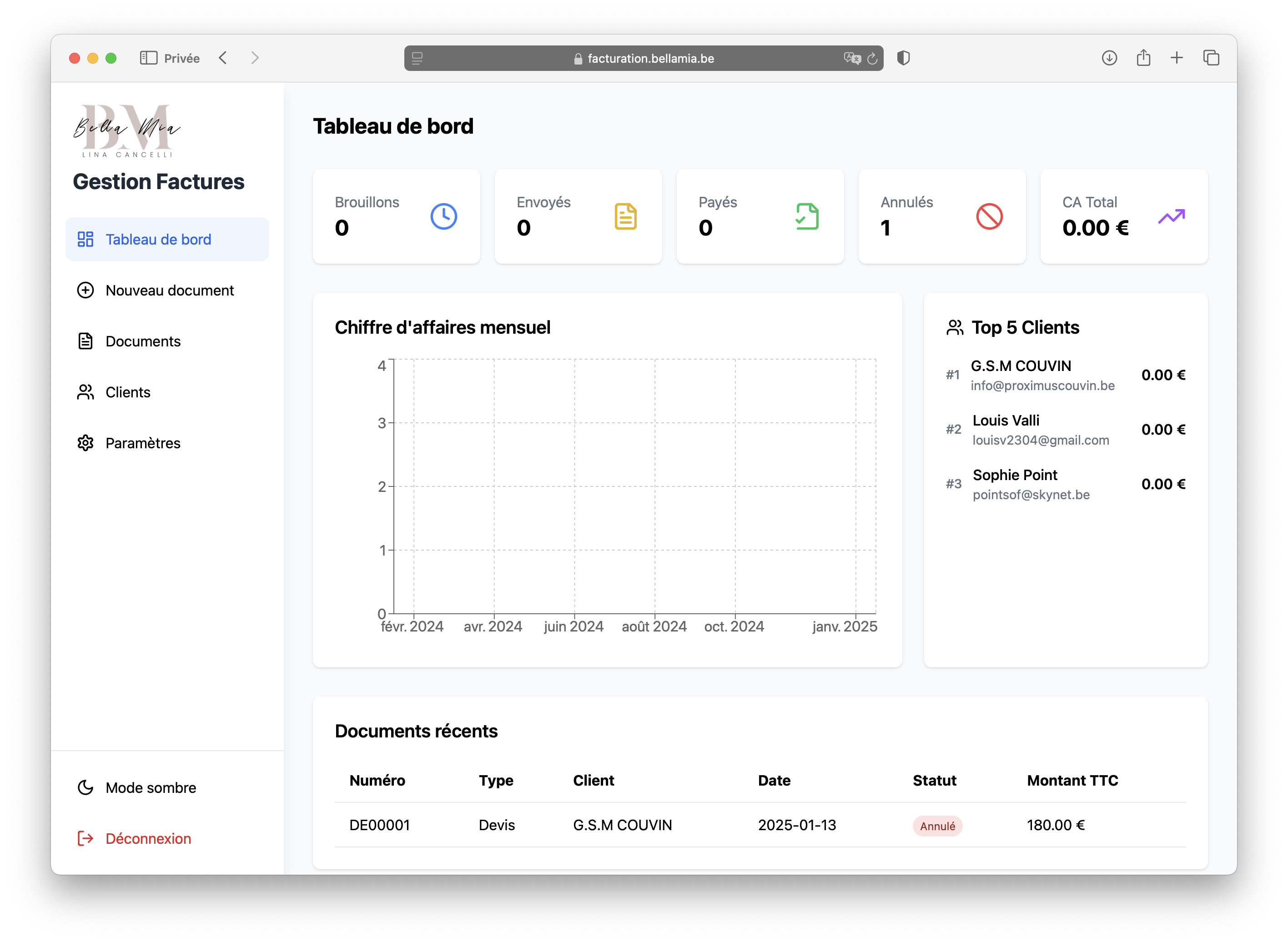SmartBill - La facturation facile